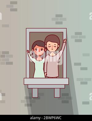 Avatar boy in front of a house design, Kid childhood little people ...