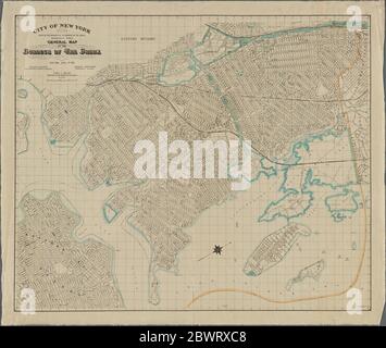 General map of the borough of the Bronx. Eastern Division. 1913 ...