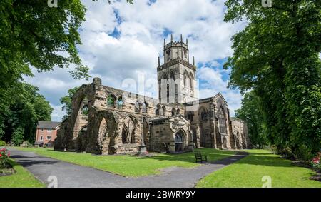 All Saints Church in Pontefract Stock Photo - Alamy