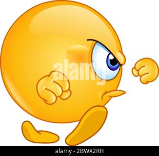 Angry smiley grumpy sullen emoji, ireful or rageful smiley facial ...