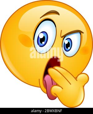 Cute cartoon stomach character emoji set in different positions and ...