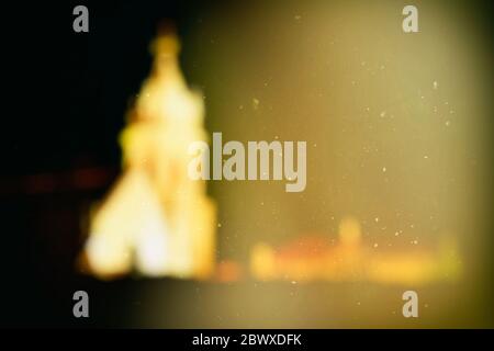 church interior blur abstract use for background Stock Photo - Alamy