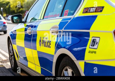 Police Traffic Car ANPR Interceptor Stock Photo - Alamy