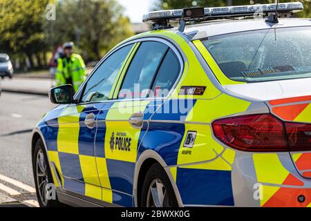 Police Traffic Car ANPR Interceptor Stock Photo - Alamy