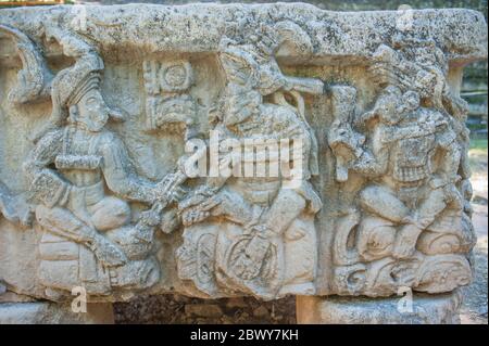 Altar Q, West Court, Copan Archaeological Park, Copan, UNESCO World ...