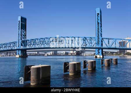 Main Street Bridge, Jacksonville, Florida Stock Photo - Alamy