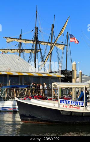 Dockside Boardwalk,Naples,Florida,USA,North America Stock Photo - Alamy