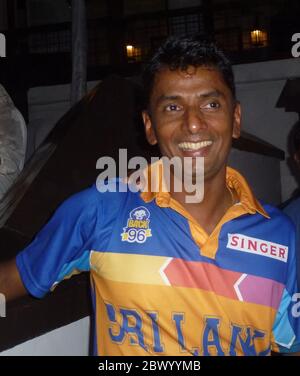Former Sri Lanka cricketer and 1996 world cup winner, Romesh ...