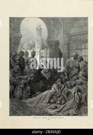 The Cruelties of Bibars by Gustave Dore Stock Photo - Alamy