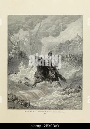 Mehmed II (1432 - 1481), known as Mehmed the Conqueror. Ottoman sultan ...