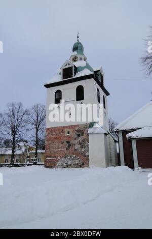 Porvoo in winter Stock Photo - Alamy
