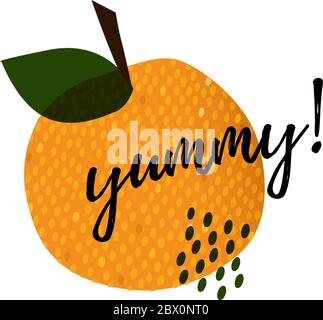 Yum text in the speech bubble. Yummy concept Stock Vector Image & Art ...