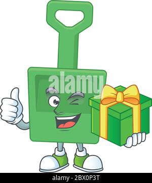 Explorer sand bucket mascot cartoon Stock Vector Image & Art - Alamy