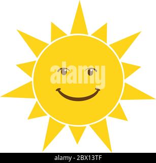 Smile icon. Vector simple illustration of smile icon isolated on white ...