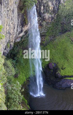 Bridal Veil Falls near Raglan, Waikato in New Zealand Stock Photo - Alamy