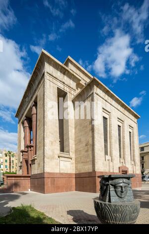 mausoleum of Saad Zaghloul, built by architect Mustafa Fahmy in neo ...