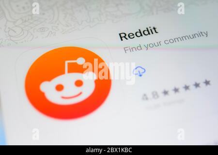 Reddit App, social network, app icon, screenshot, smartphone, detail ...