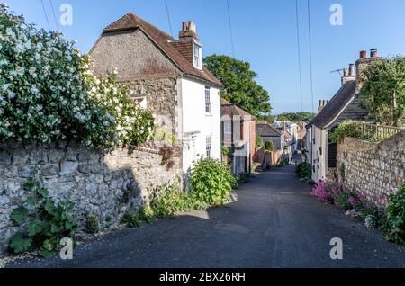 Traditional Houses in The Hythe Kent UK Stock Photo - Alamy
