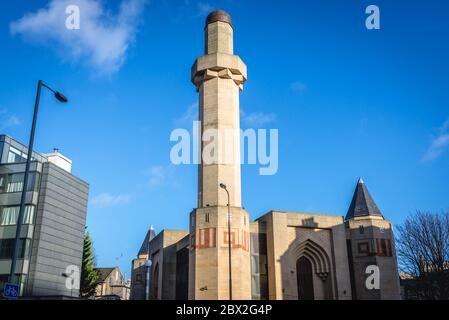 The Edinburgh Central Mosque at Potterrow, Edinburgh, Scotland, UK ...