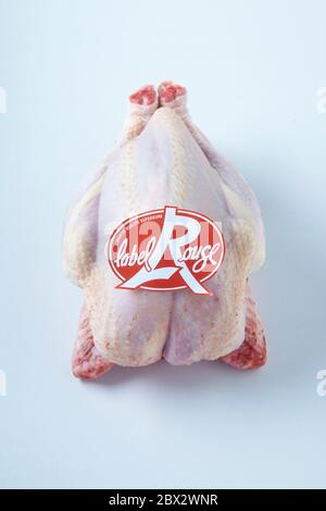 Red Label Chicken Stock Photo - Alamy