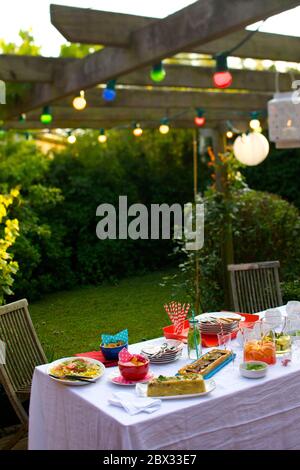 Dinner back from vacation Stock Photo - Alamy
