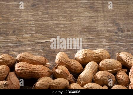 Peanuts in shell border Stock Photo - Alamy