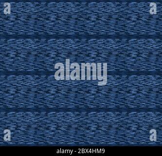 Embroidery Boro Patch Kantha Fabric Vector Pattern. Needlework Seamless ...