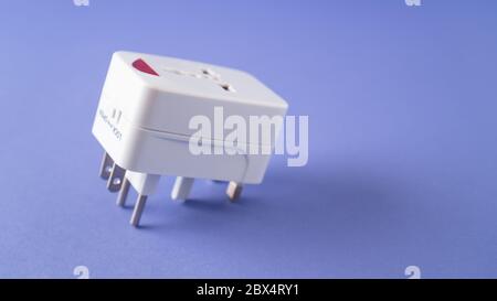 Multi country travel adapter. International plug adapter kit. Universal ...