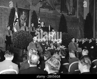 The study of Adolf Hitler in the Reich Chancellery in Berlin, 1939 ...