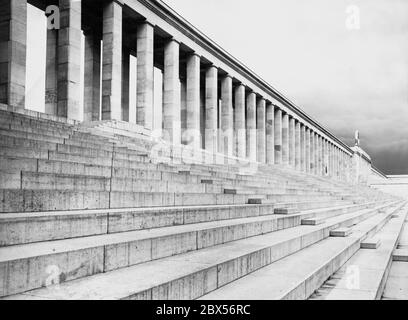 Zeppelin Field Grandstand, Nazi Party Rally Grounds, Nuremberg, Germany ...