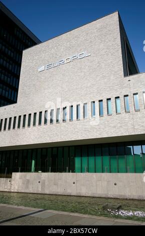 Europol headquarters, the law enforcement agency of the European Union ...