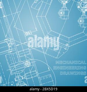 Engineering business card. Engineering drawings. vector illustration ...