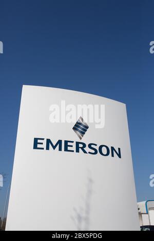 Emerson Automation Solutions, Leicester Stock Photo - Alamy