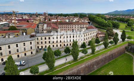 Amazing aerial view of Lucca, Tuscany Stock Photo - Alamy