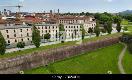 Amazing aerial view of Lucca, Tuscany Stock Photo - Alamy