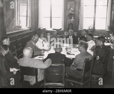 Preparation for the Nazi Party Rally in 1933 Heinrich Hoffmann ...