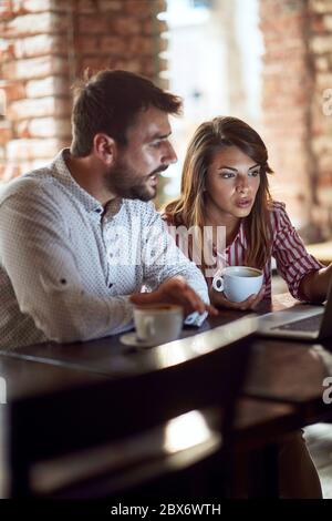 Focused interested serious-looking young african american bearded ...