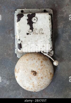 Old GEC Bakelite Electric Ringer Bell Stock Photo - Alamy