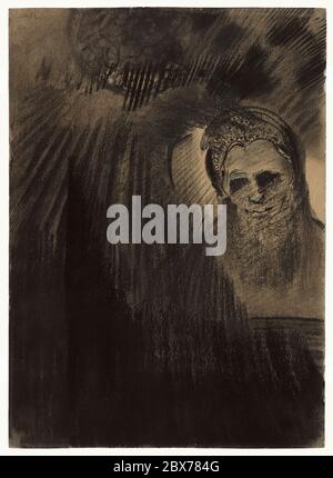 Odilon Redon, drawing, Apparition, 1880-1890 Stock Photo - Alamy