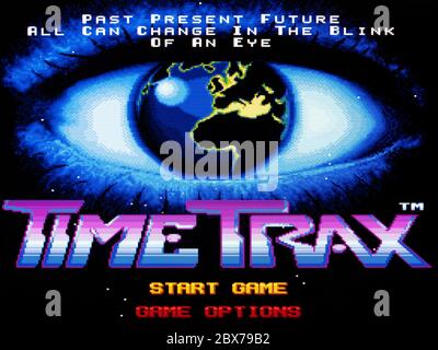 Time Trax - SNES Super Nintendo - Editorial use only Stock Photo - Alamy