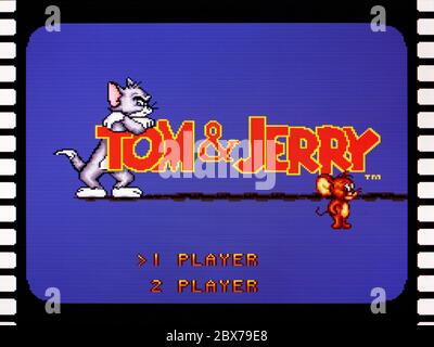 Tom & Jerry - SNES Super Nintendo - Editorial use only Stock Photo - Alamy