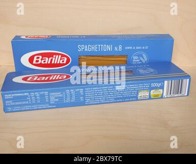 PARMA, ITALY - CIRCA APRIL 2020: Barilla pasta packet Stock Photo - Alamy