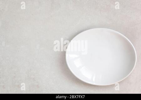Empty marble background. Top view horizontal format Stock Photo - Alamy