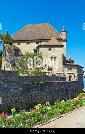 France, Yvoire, Chateau (castle ) 14C, Escale Gite La Pointe d'Yvoire ...