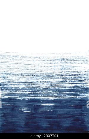 Blue Contemporary Paint Background. Fashion Ink Stock Photo - Alamy