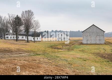 Old farm in Hadley, Massachusetts on Route 47 Stock Photo - Alamy