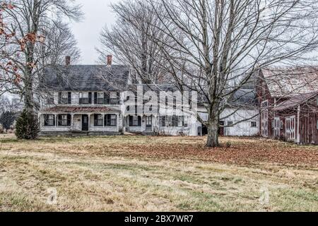 Old farm in Hadley, Massachusetts on Route 47 Stock Photo - Alamy