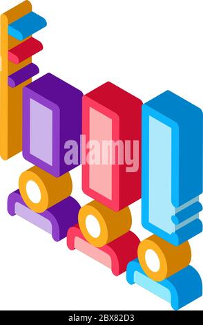 Pancreas isometric anatomy of human body. Internal organs 3D. organ ...