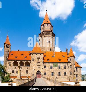 Bouzov Castle in Moravia, Czech Republic Stock Photo - Alamy