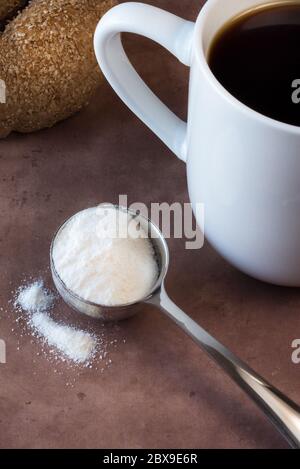 Coffee Creamer Powder Stock Photo - Alamy